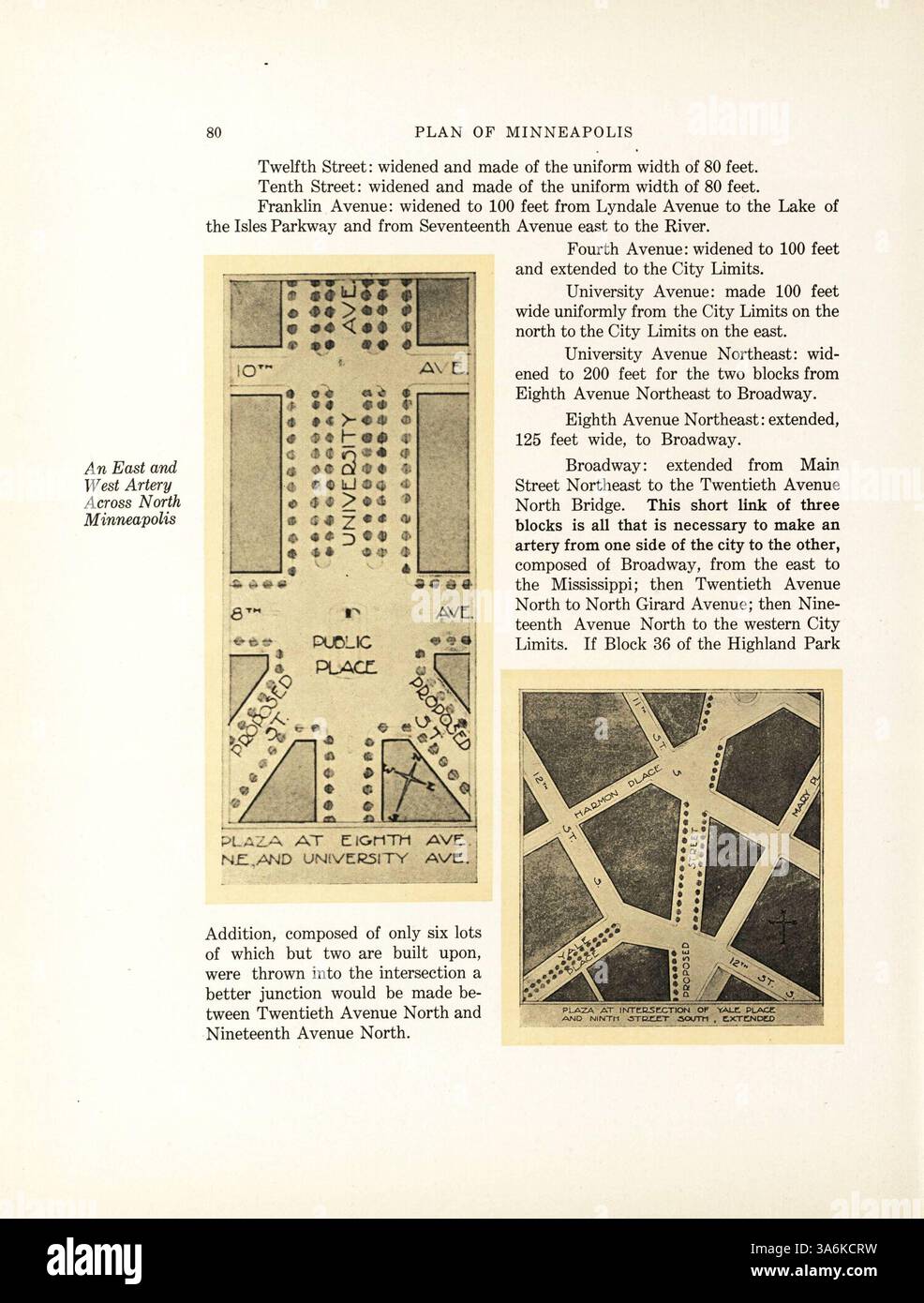 This 1917 Urban Plan For Minneapolis Prepared By The Civic Commission