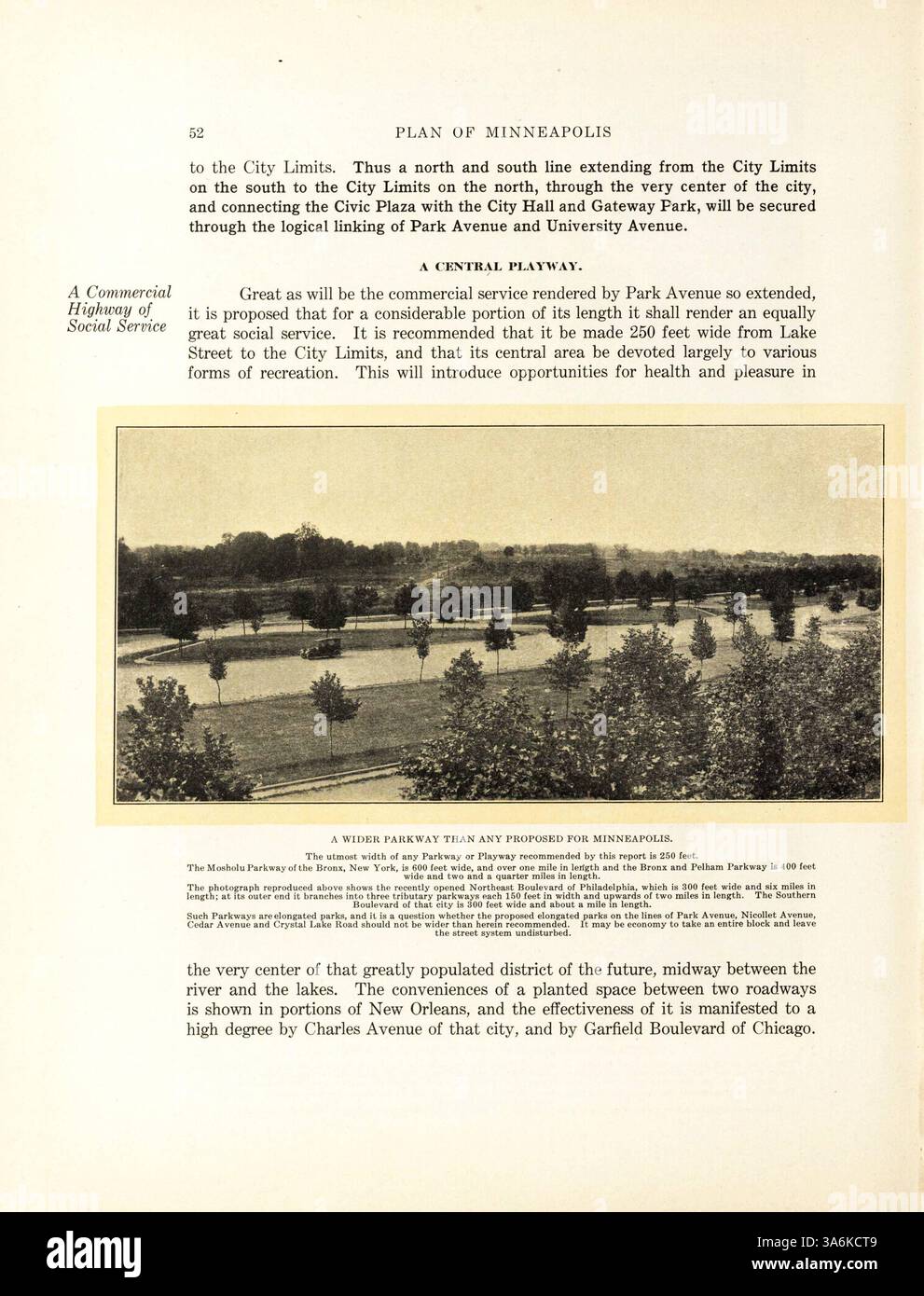 This 1917 plan, created by the Civic Commission, features maps, city ...