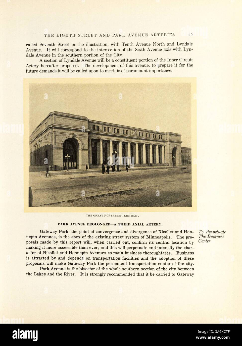 Includes detailed urban development plans for minneapolis with maps hi ...