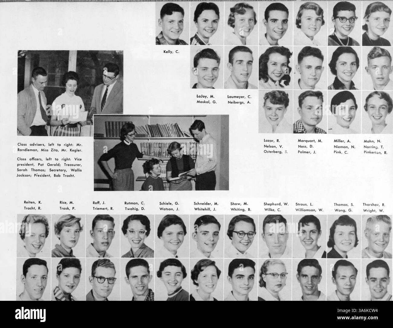 Events from 1955 1956 school hi-res stock photography and images - Alamy