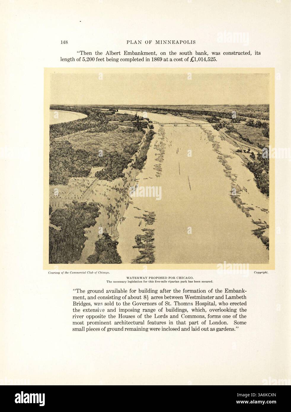 This 1917 plan, created under the direction of the Civic Commission ...