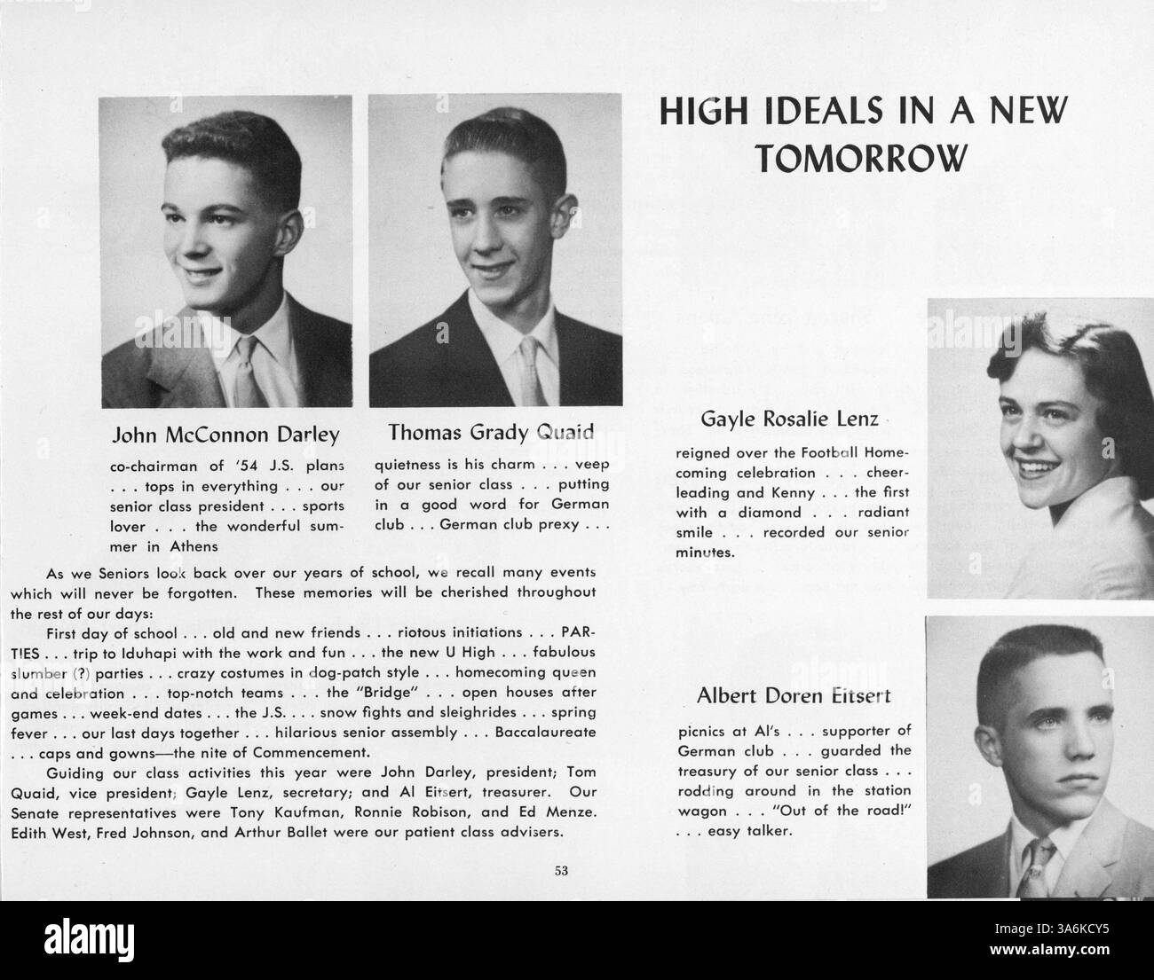 The 1956 Bisbila 56 yearbook captures student life, athletics, faculty ...