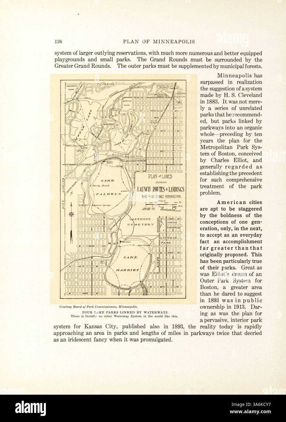 This 1917 Minneapolis plan, developed under the direction of the Civic ...