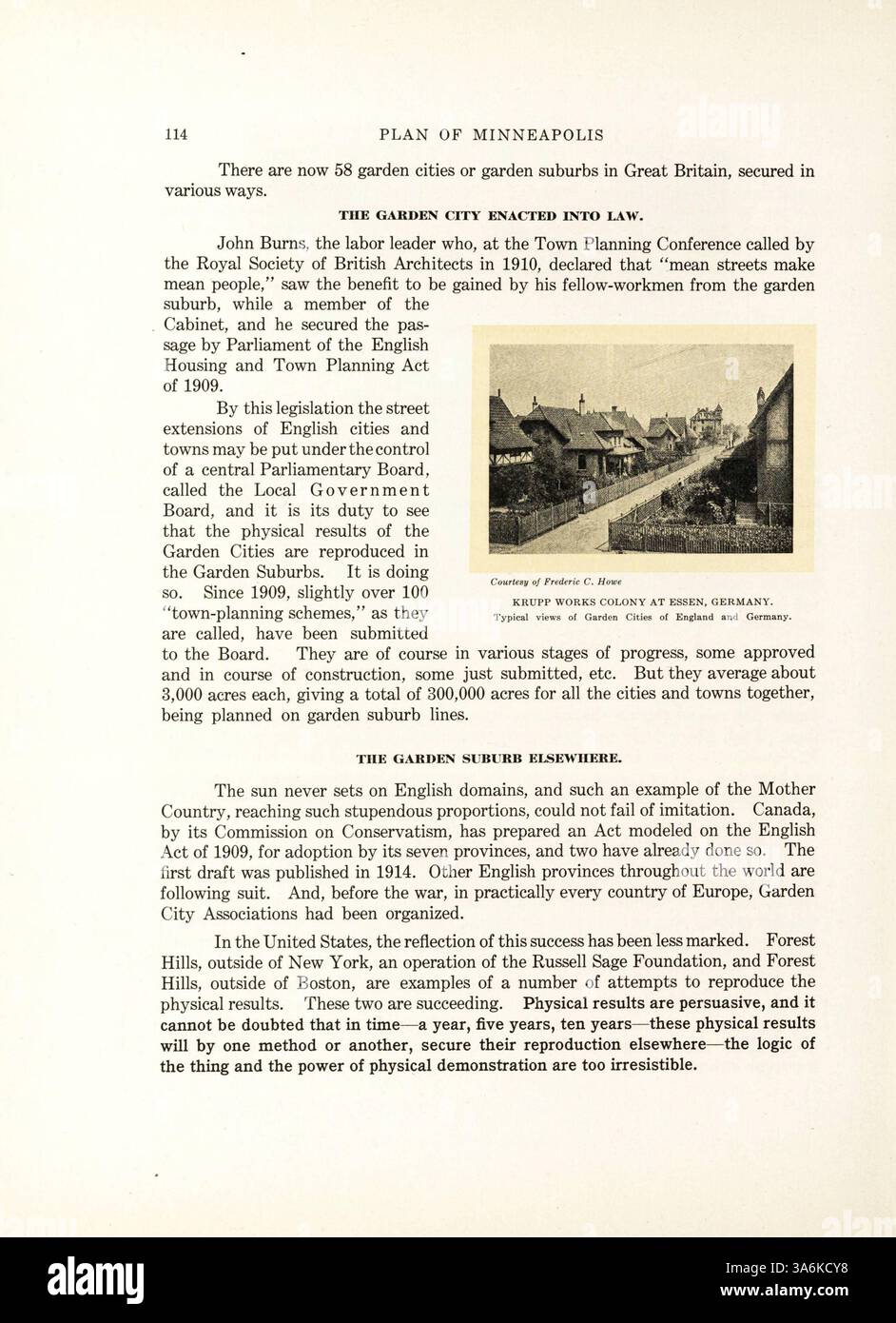 The 1917 plan of Minneapolis, created under the Civic Commission’s ...