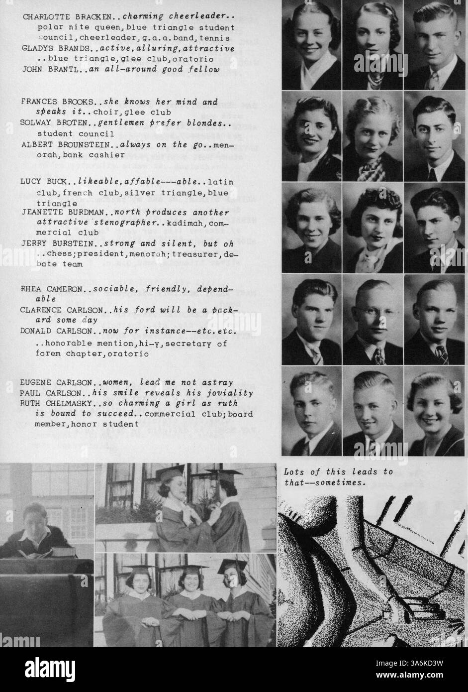 Providing a historical overview of the 1937 1938 school year hi-res stock photography and images ...