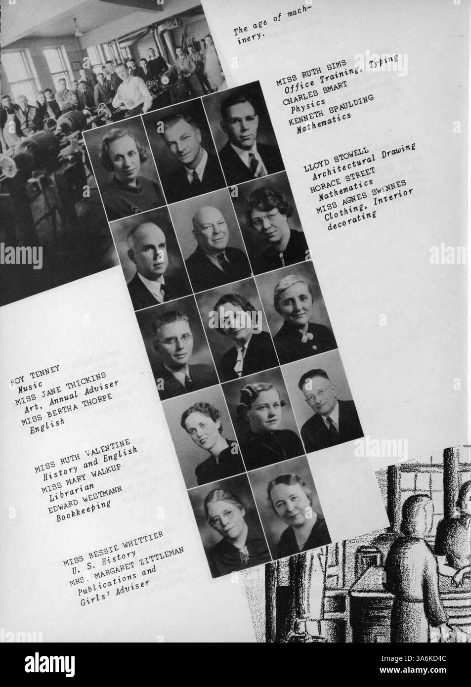 The 1938 Polaris yearbook from North High School captures the major student and school events of ...