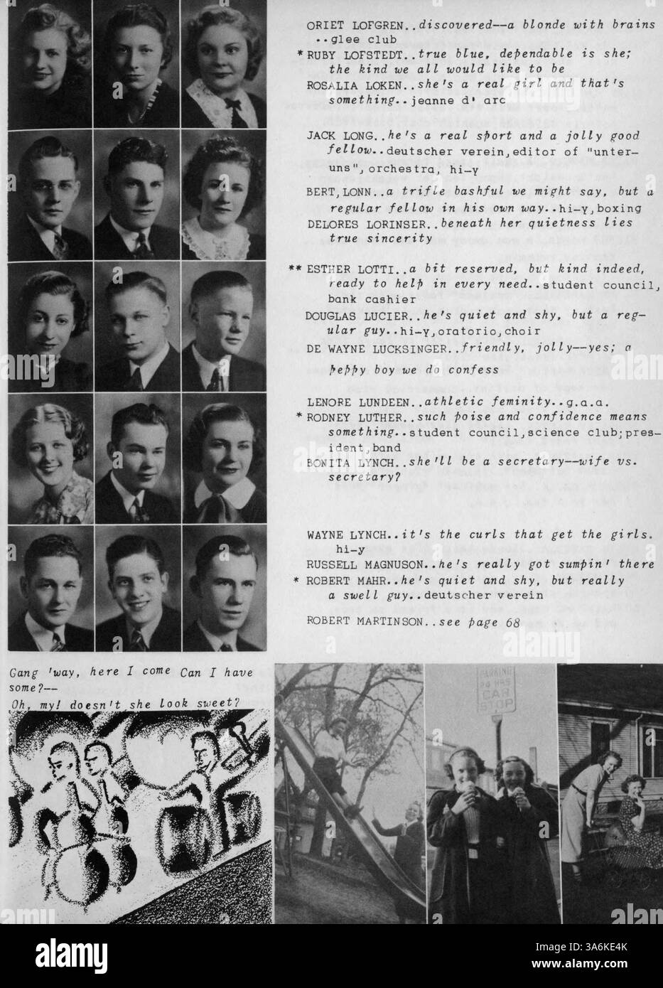 The 1938 Polaris yearbook from North High School chronicles the ...