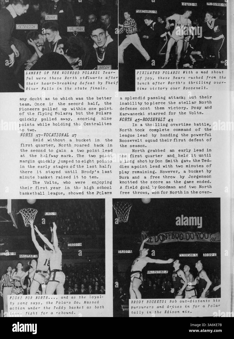 This 1938 Polaris yearbook from North High School offers a look into ...