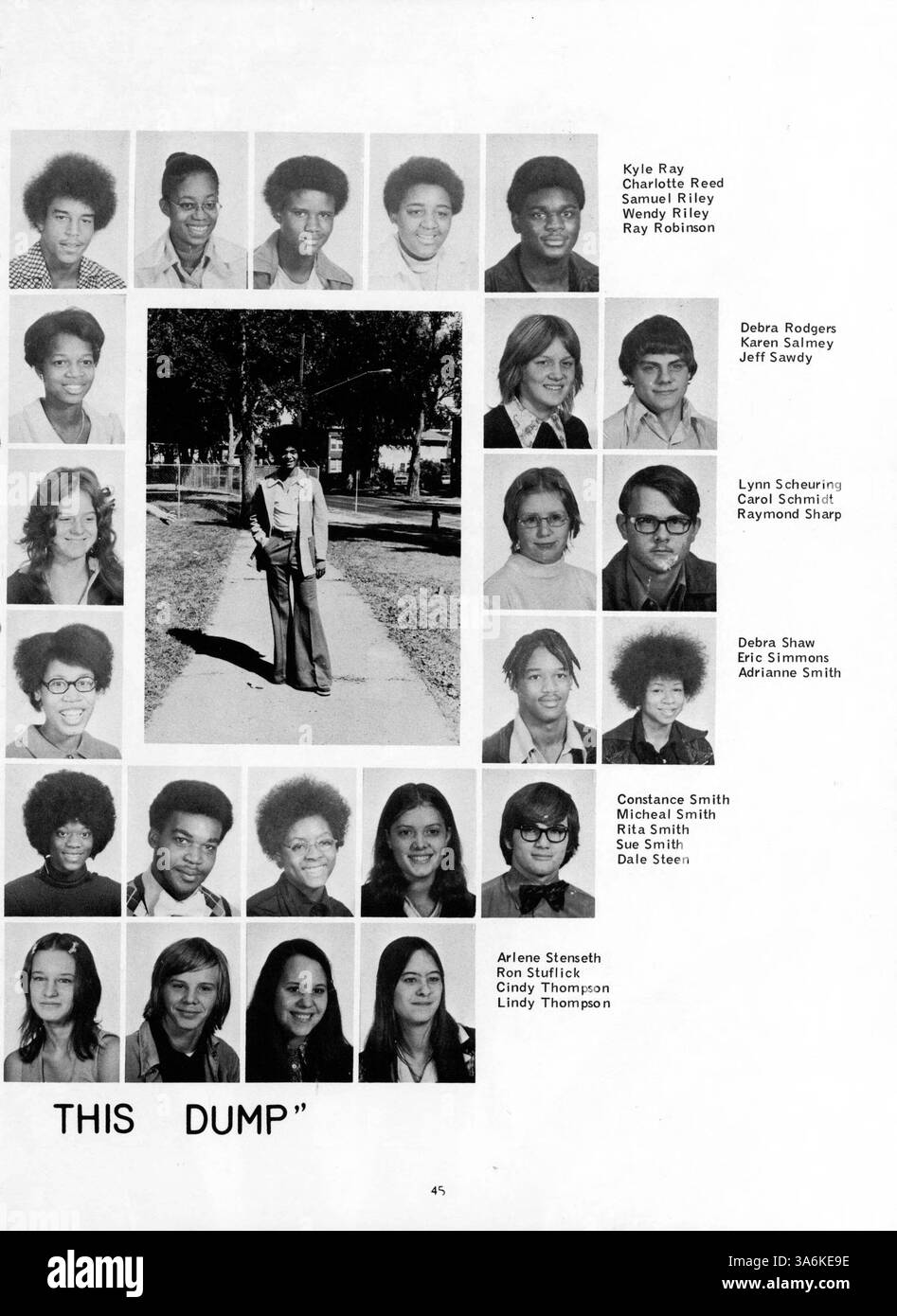 The 1974 Polaris yearbook from North High School records the events of the 1973-1974 school year ...