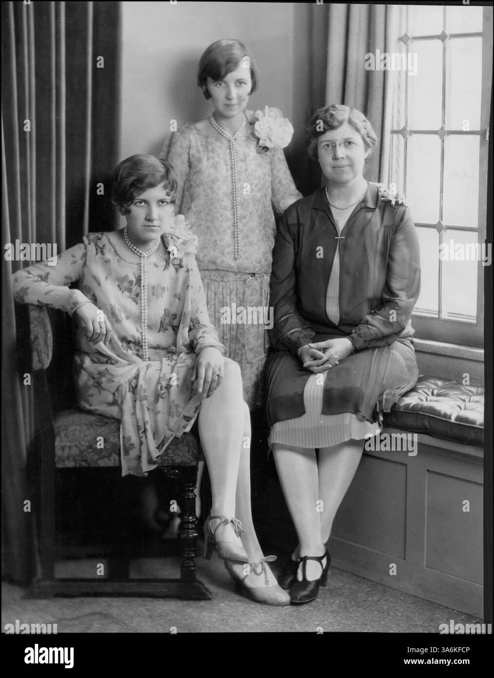 Mrs. Arthur J. Edwards of Montclair, New Jersey, is photographed with ...