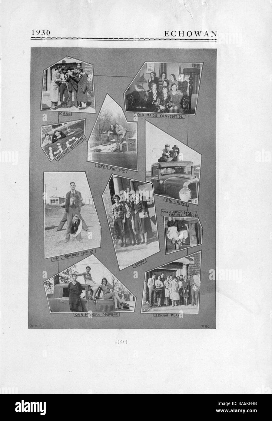 The 1930 Echowan yearbook documents St. Louis Park High School’s 1929 ...