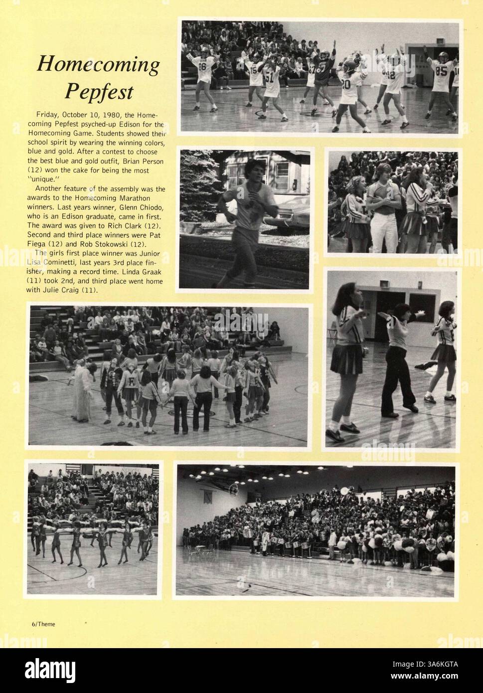 This yearbook, Wizard '81, from Edison High School, documents the key ...