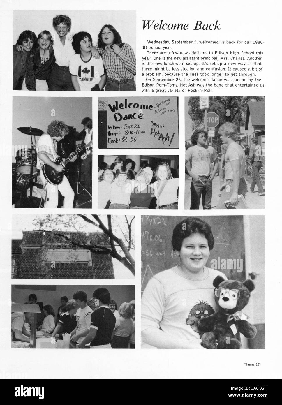 The 1981 edition of the Edison High School Yearbook, Wizard '81 ...