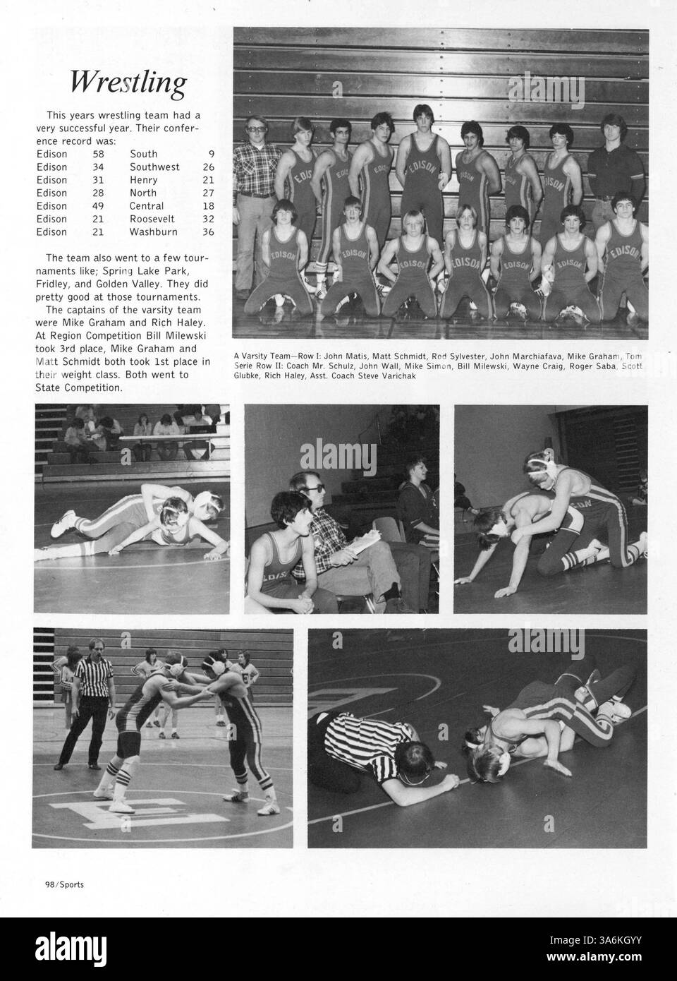 The 1981 edition of Wizard '81 yearbook highlights important school ...