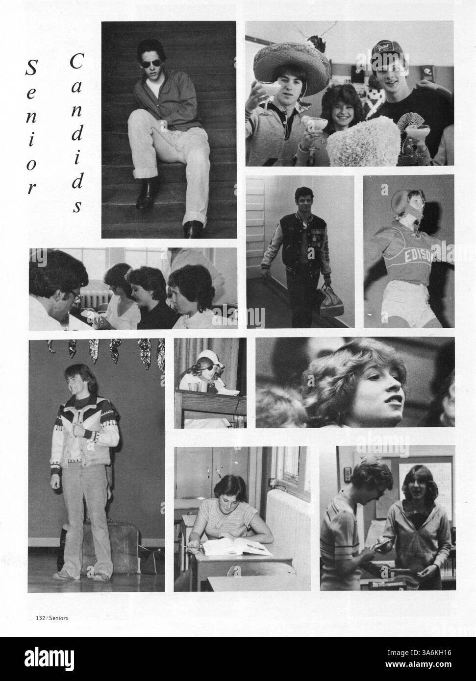 The 1981 edition of the Wizard '81 yearbook from Edison High School ...