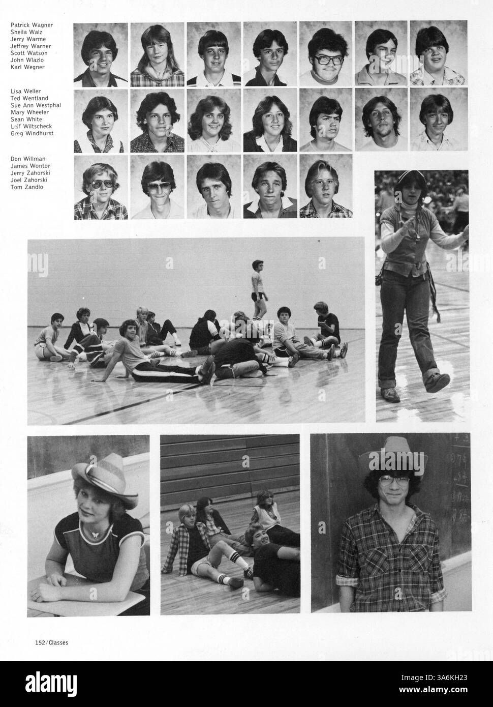 The 1981 Wizard '81 yearbook offers a glimpse into the daily life of ...