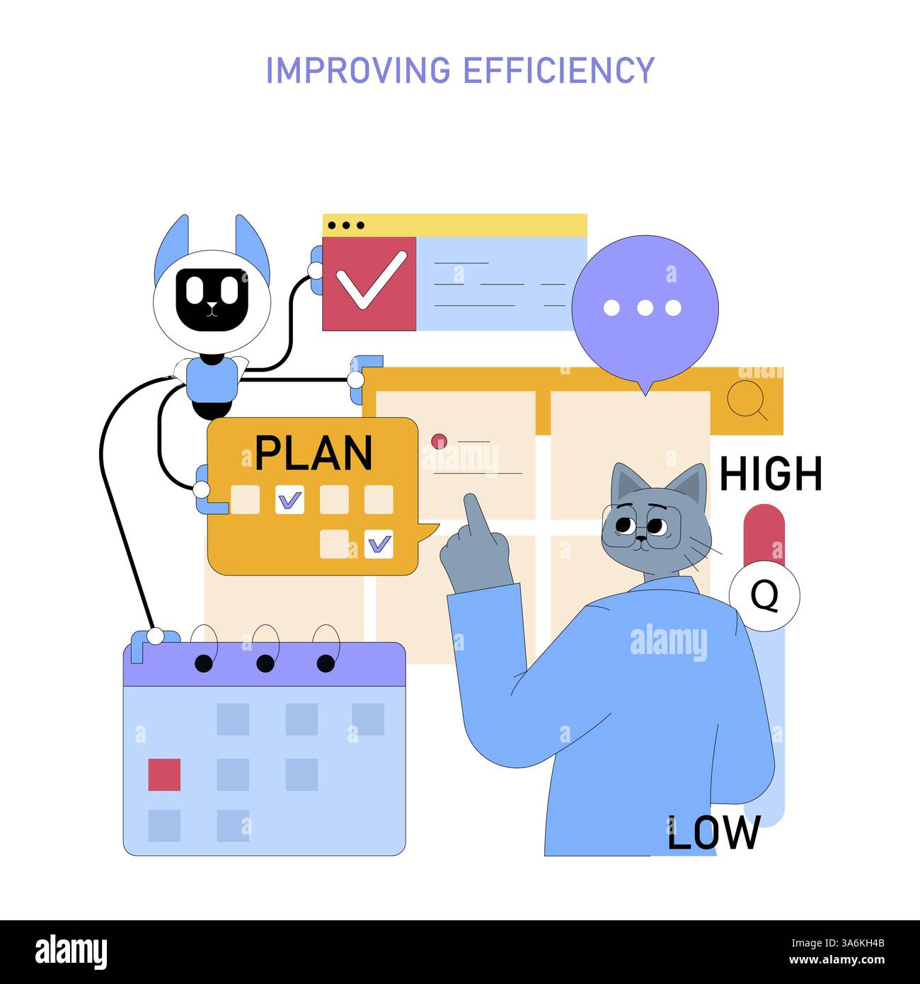 Business processes and efficiency improvement through innovative ...