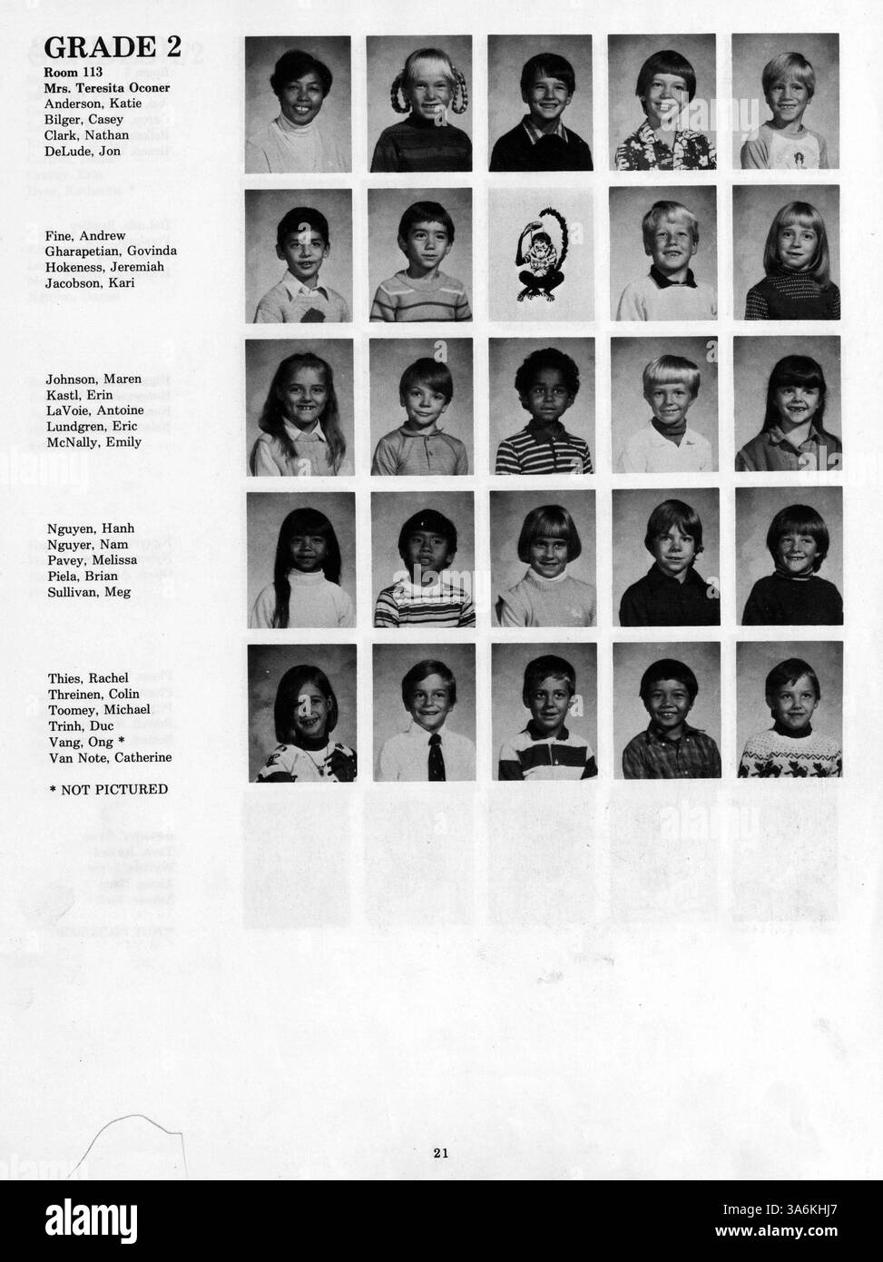 The 1986 Fulton Elementary Yearbook captures important moments and ...