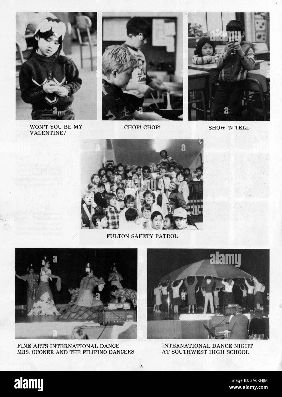 This 1986 yearbook from Fulton Elementary School preserves memories of ...