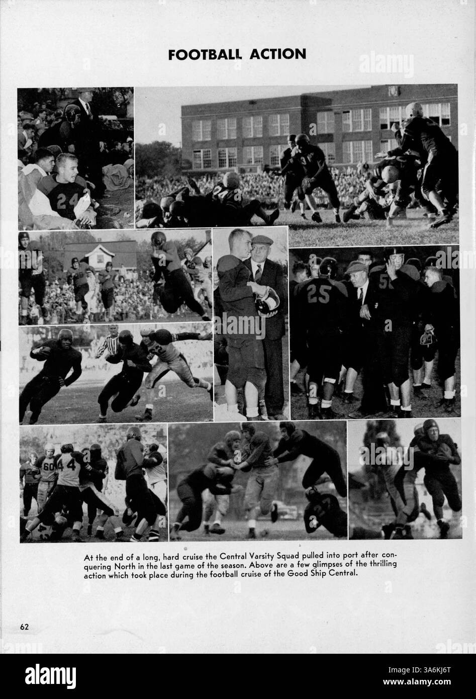 The 1949 centralian yearbook from central high school features students hi-res stock photography ...