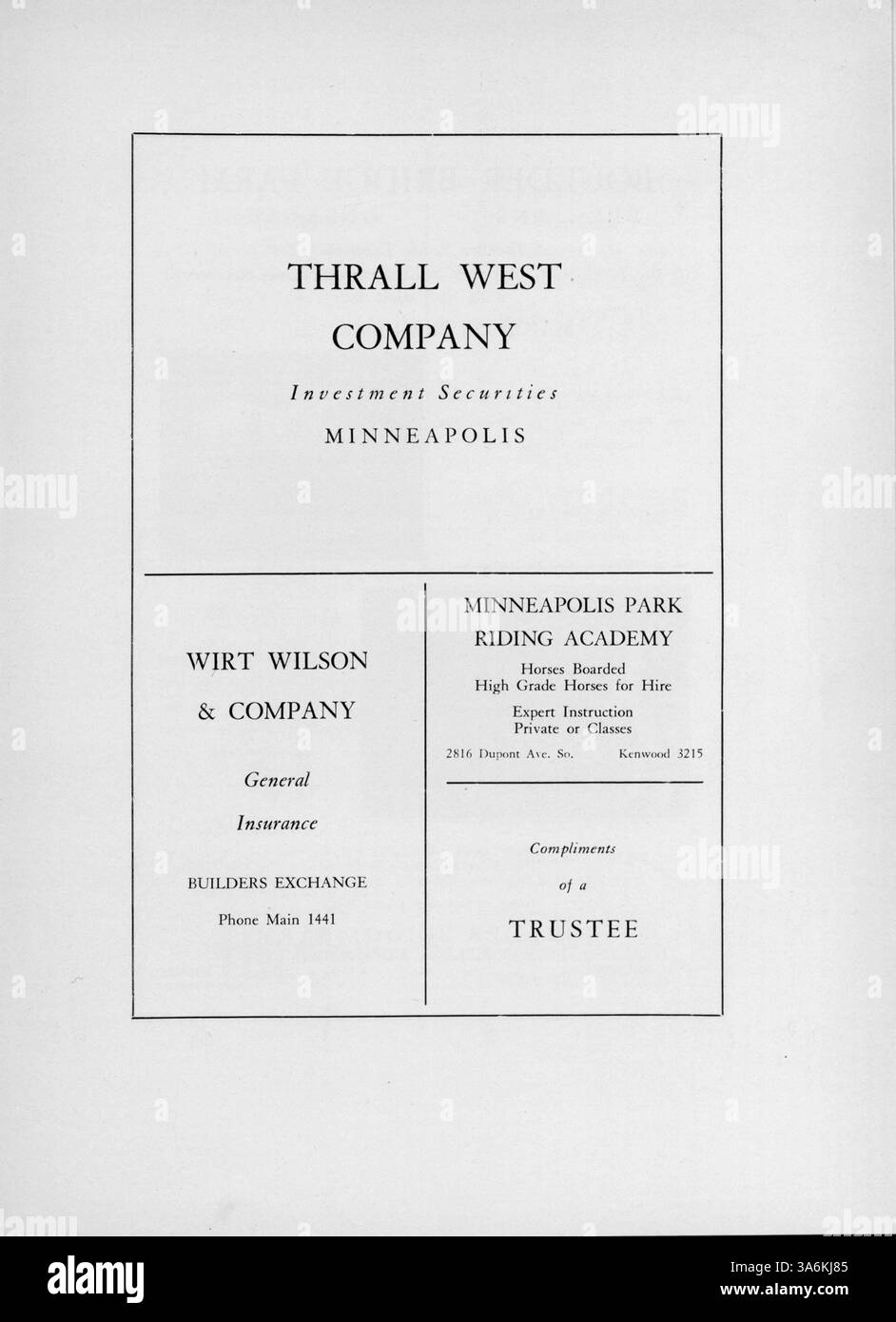 This 1937 'Tatler' Yearbook from Northrop Collegiate preserves student ...