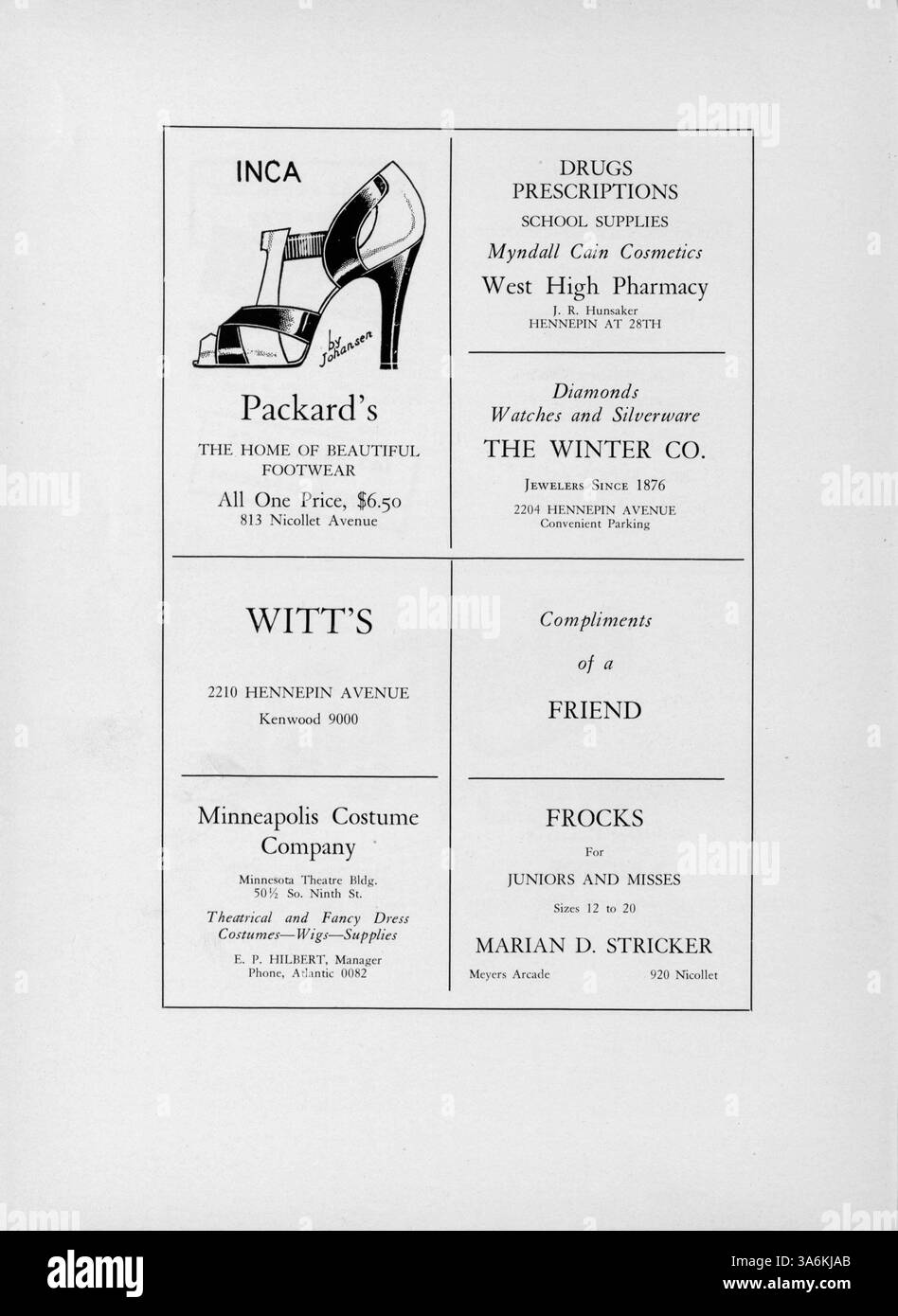 Yearbook features key moments from the 1936 1937 school year hi-res stock photography and images ...