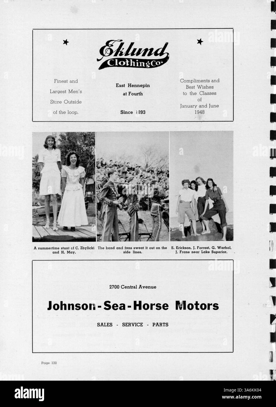 The 1948 Edison Yearbook provides a detailed view of the 1947-1948 ...