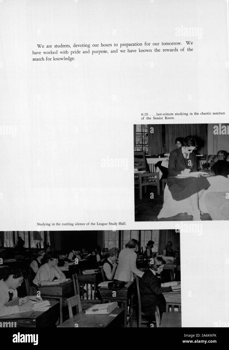 The 1959 'Tatler' yearbook from Northrop Collegiate captures the ...
