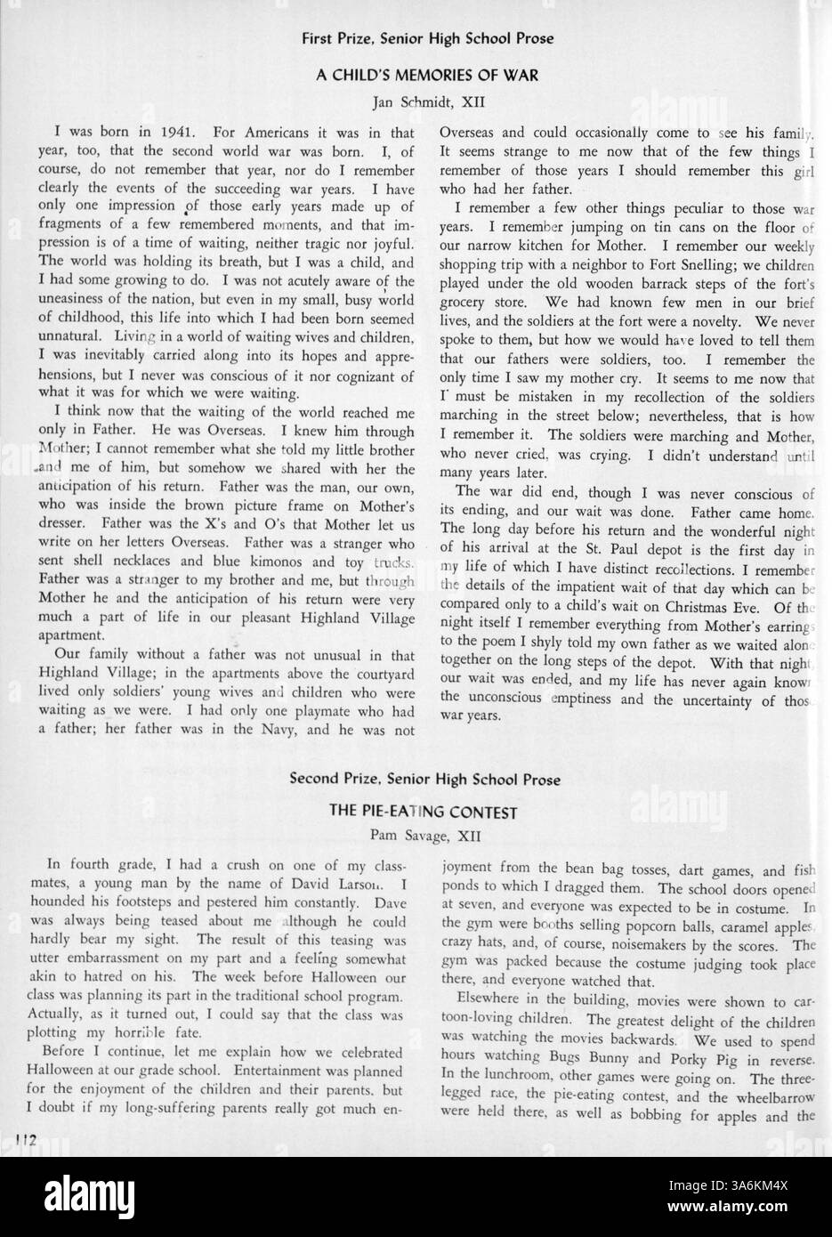 The 1959 'Tatler' yearbook from Northrop Collegiate records the major ...