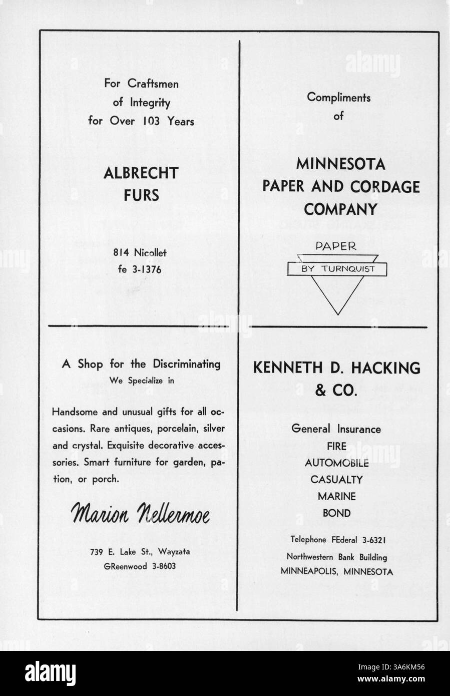 This 1959 'Tatler' yearbook from Northrop Collegiate features the ...