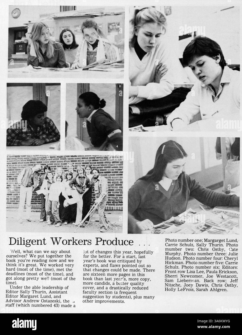 This high school yearbook from 1980 documents the academic and social ...