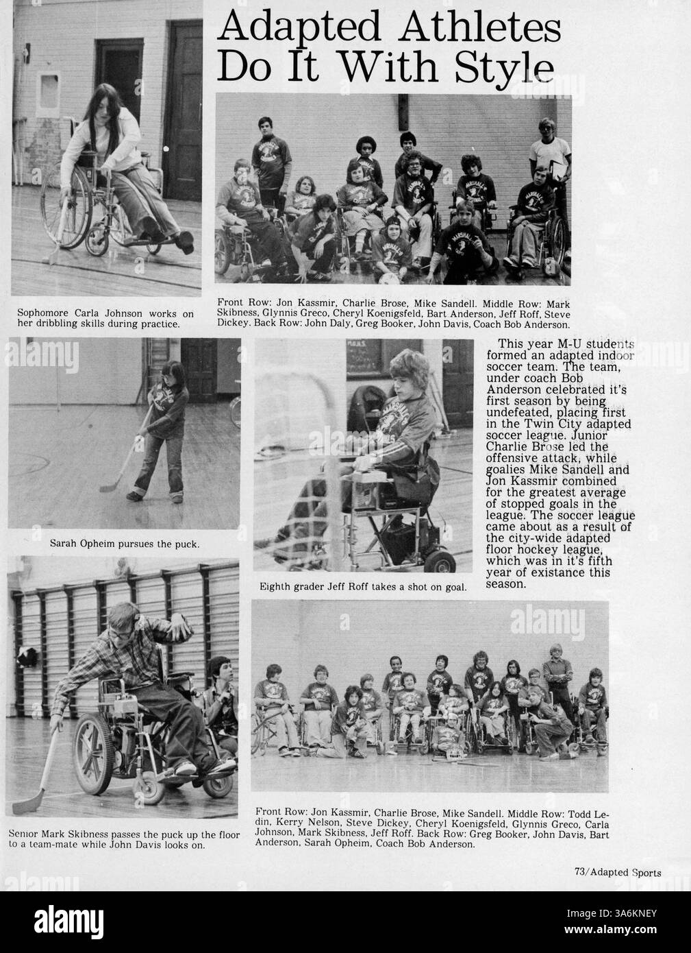 The 1980 Marshall-University Yearbook captures the major events ...