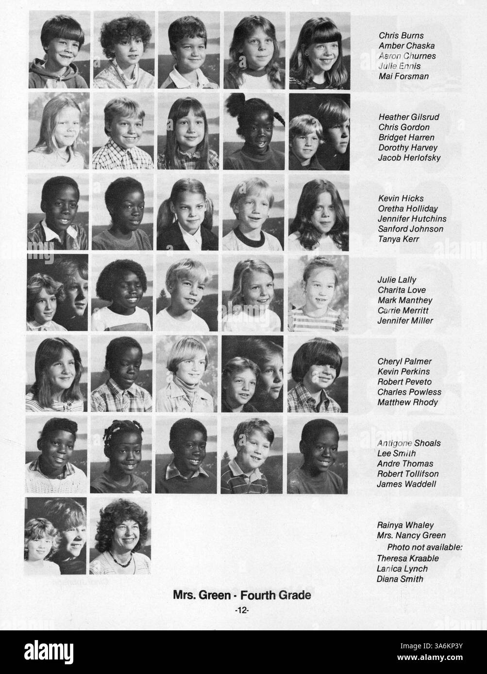 The 1983 Holland Elementary Yearbook chronicles the key moments ...
