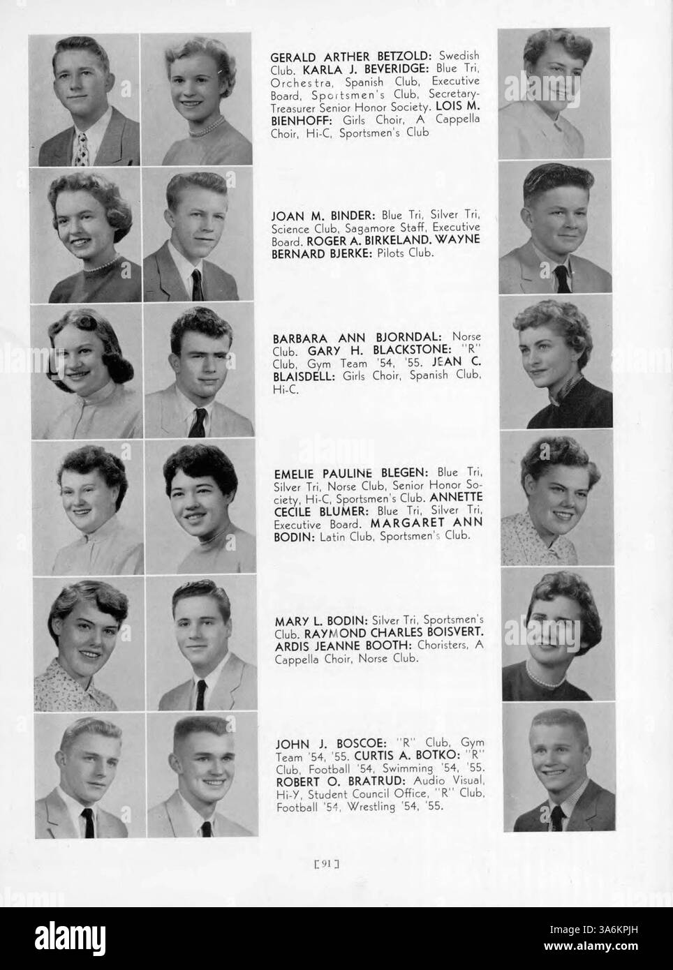 The 1955 Roosevelt Yearbook offers insights into the students, faculty ...