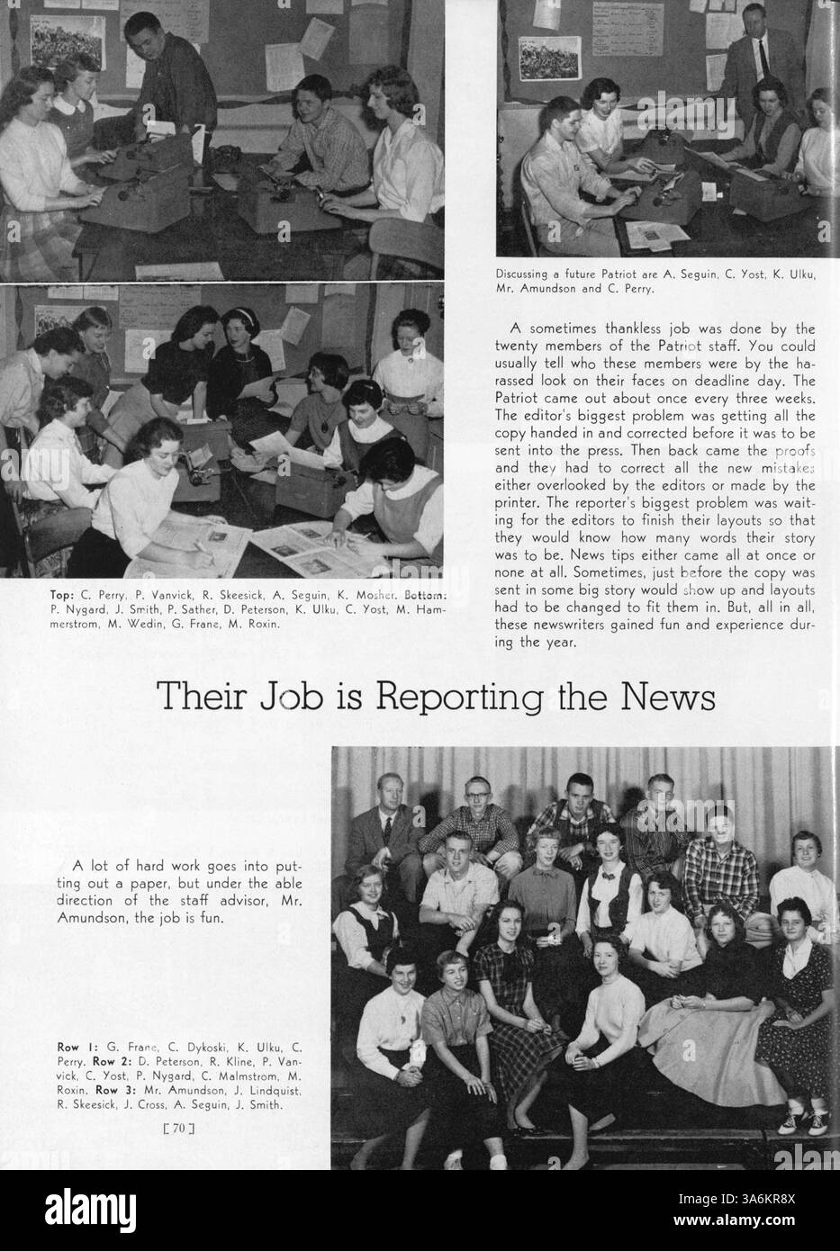 The 1958 Orator Yearbook from Patrick Henry High School records the ...