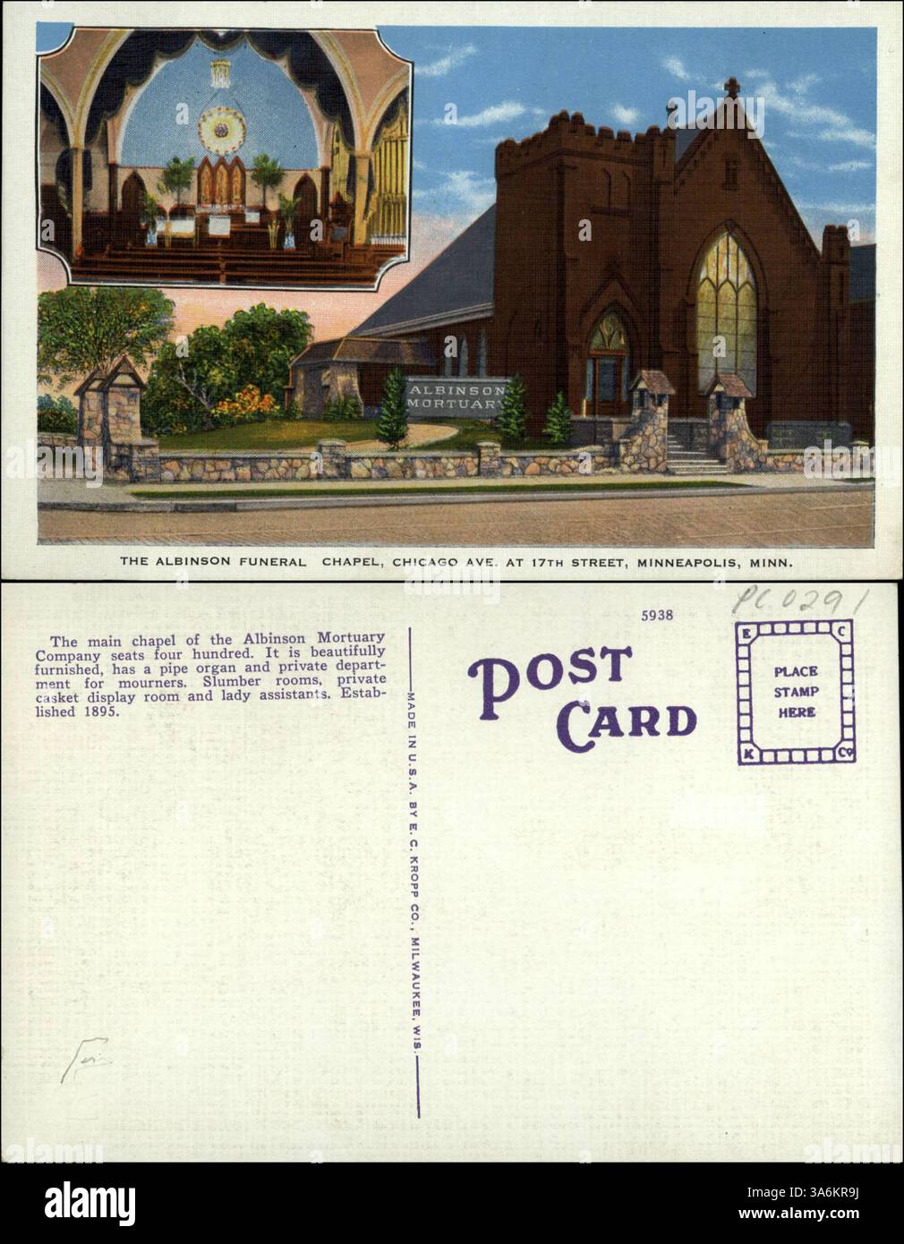 The albinson funeral chapel hi-res stock photography and images - Alamy
