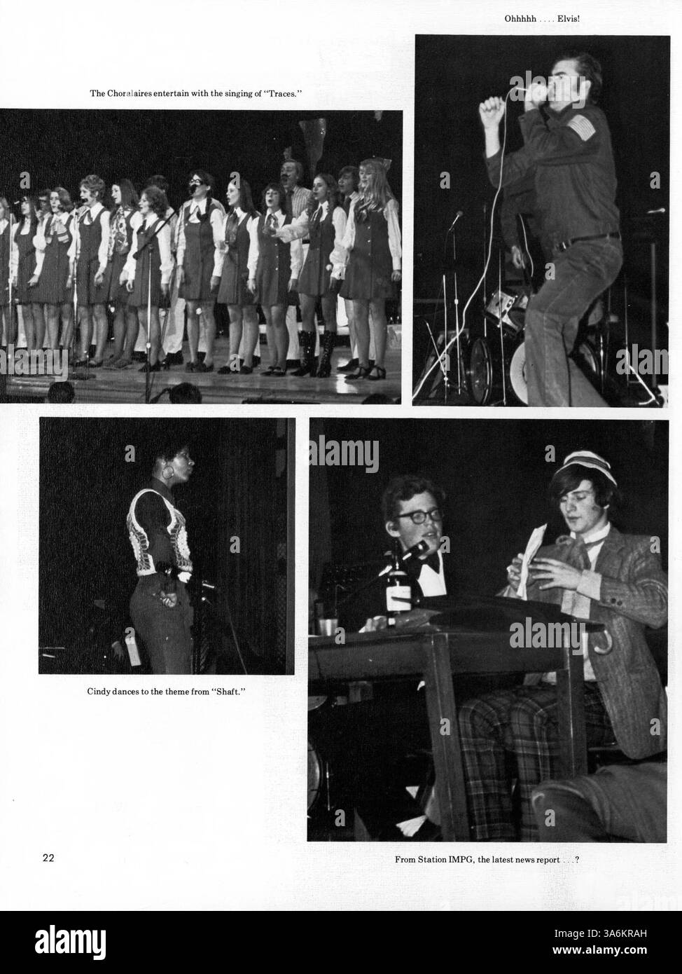 This 1972 yearbook from Roosevelt High School, titled "A Time Together ...