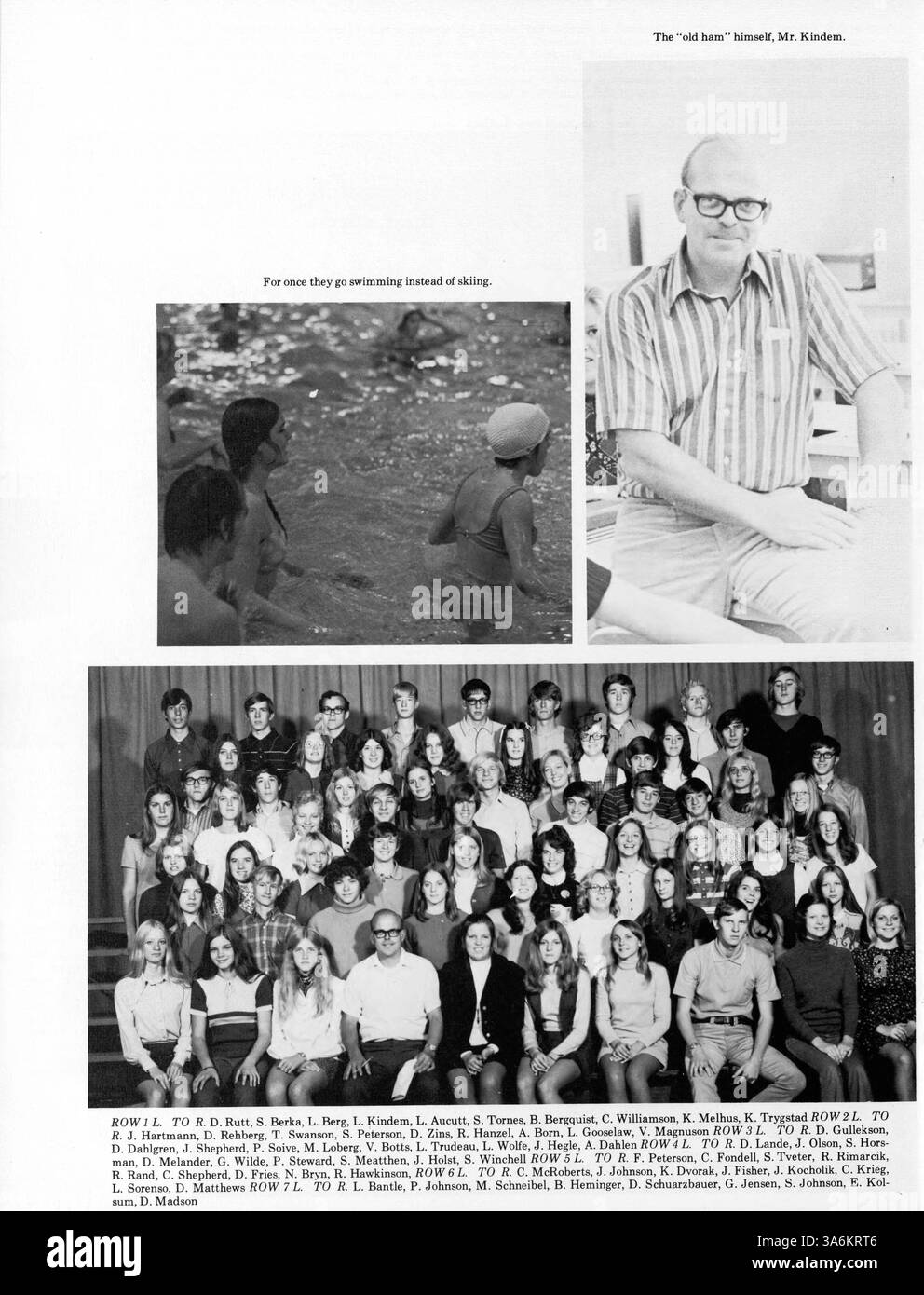 This 1972 edition of the Roosevelt High School yearbook, "A Time ...
