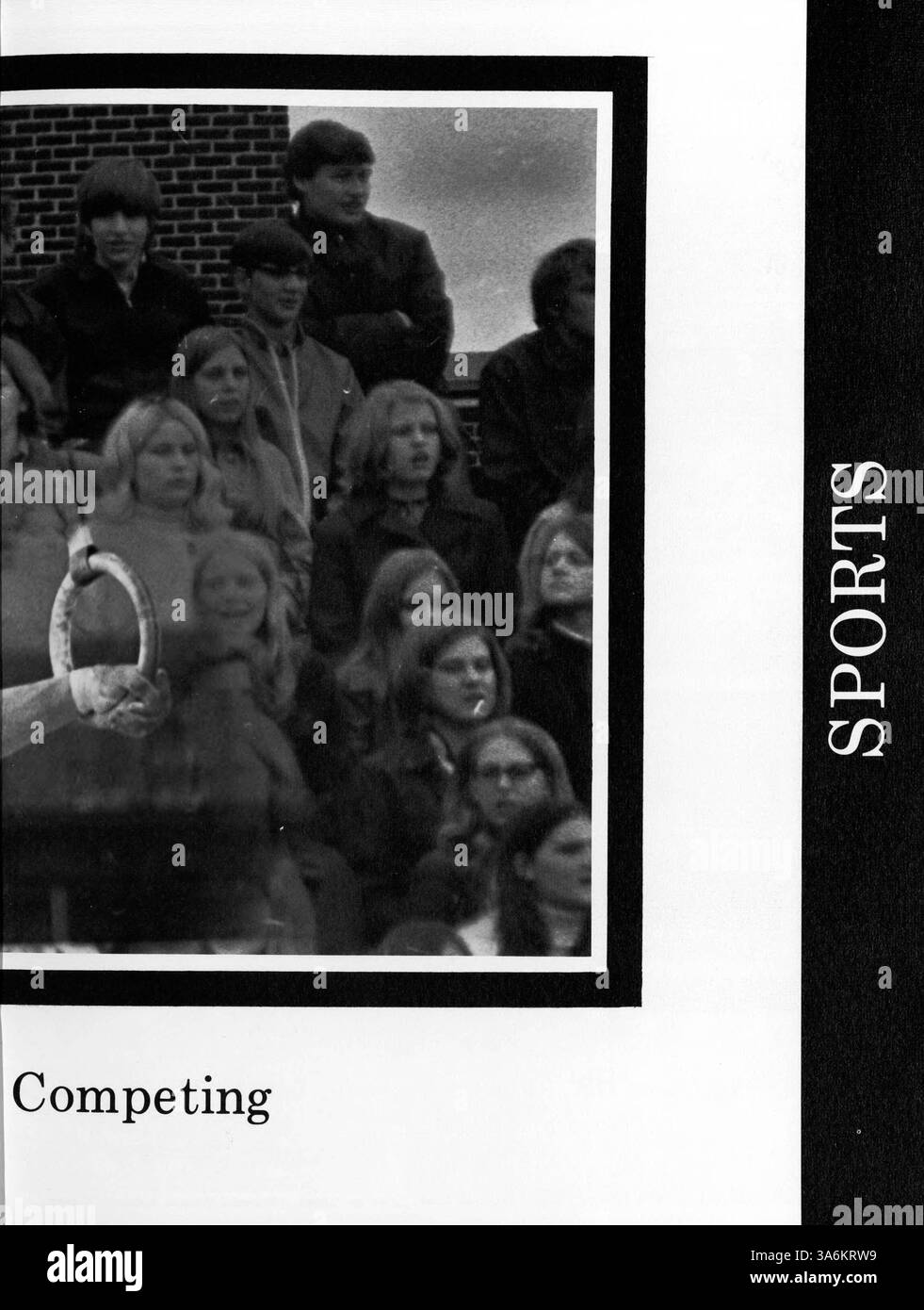 The 1972 Roosevelt High School yearbook, "A Time Together," captures ...