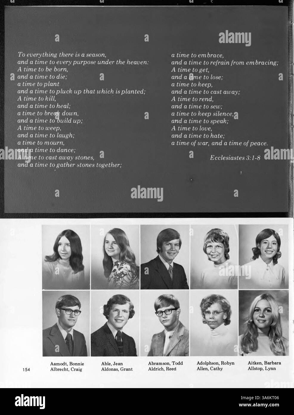 This edition of the 1972 Roosevelt High School yearbook, "A Time ...