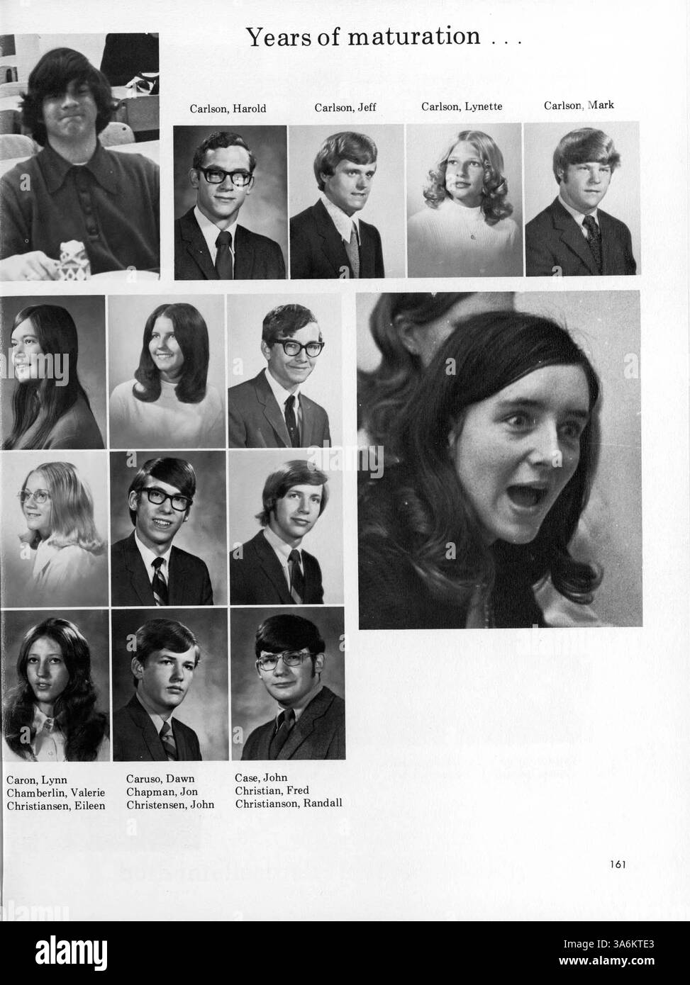 This edition of the Roosevelt High School yearbook, "A Time Together," captures the 1971-1972 ...