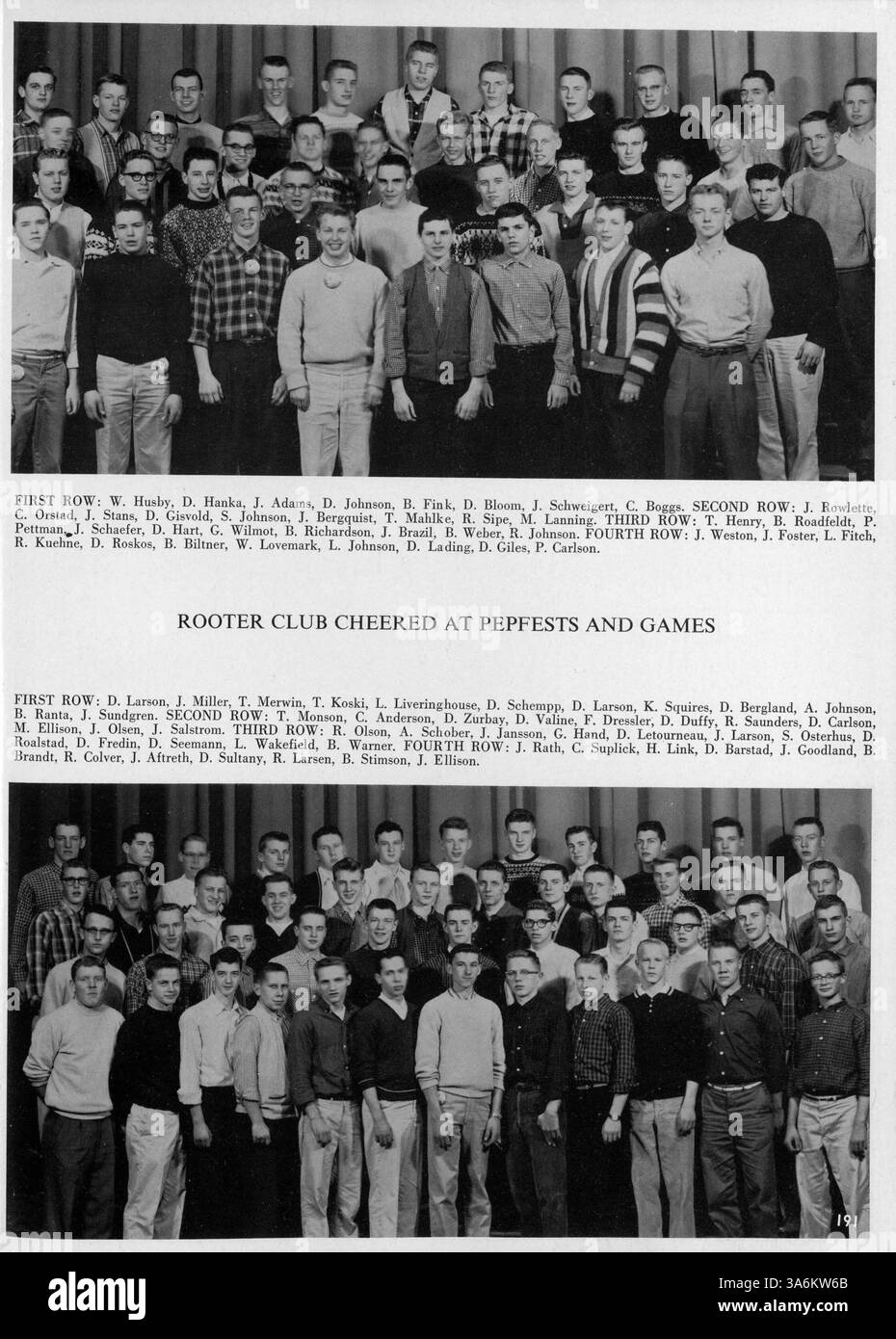 'The Robin' yearbook from Robbinsdale High School in 1959 features an ...