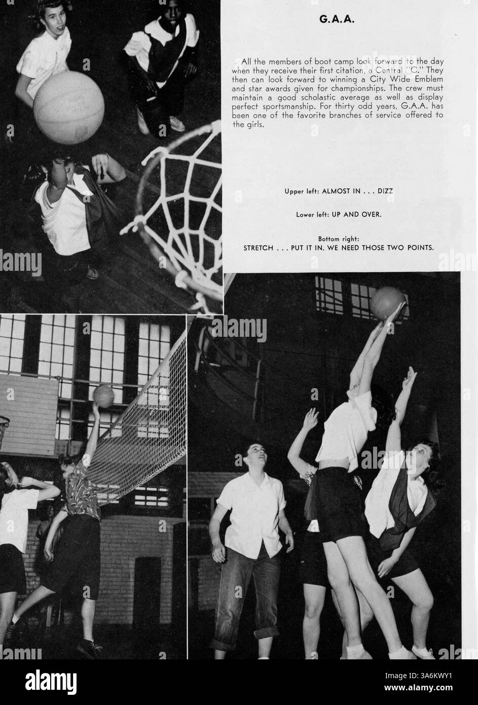 The 1949 centralian yearbook highlights student life hi-res stock photography and images - Alamy