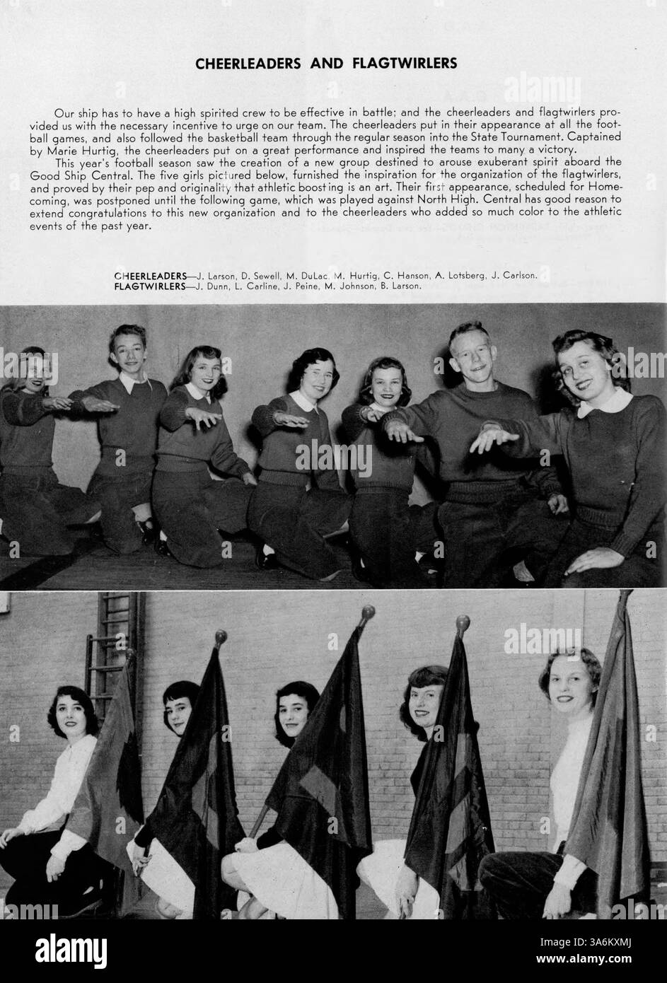 The 1949 Centralian Yearbook from Central High School documents student ...