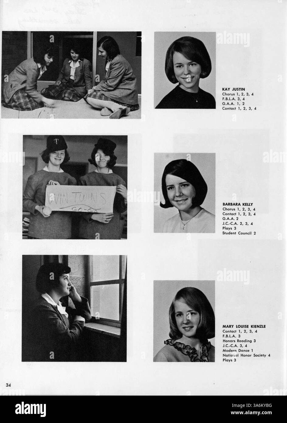 This high school yearbook from 1966 documents student life, teachers ...
