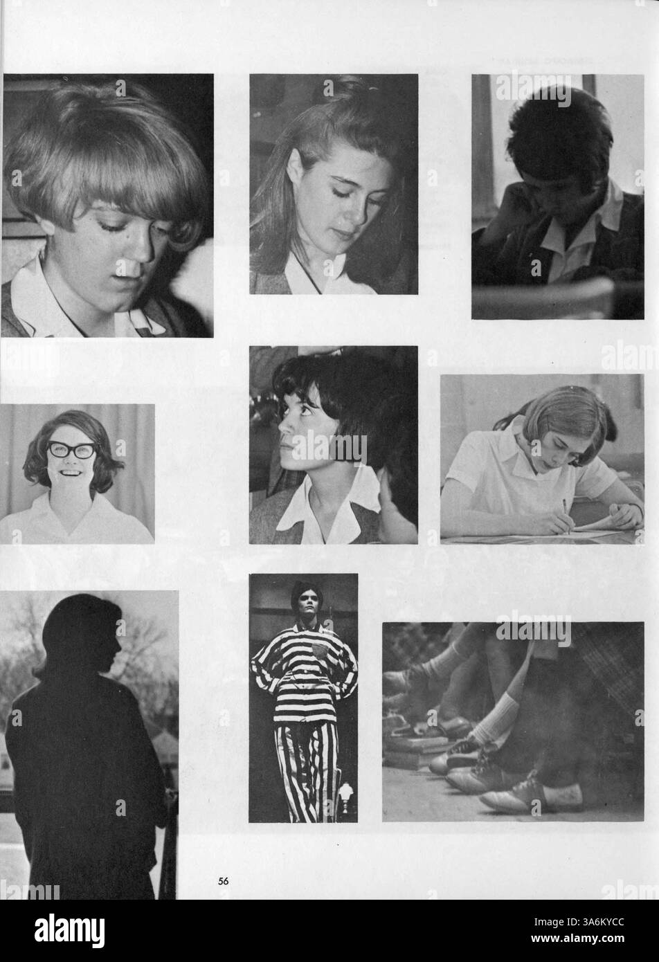 This 1966 Regina Yearbook captures student life, teachers, clubs ...