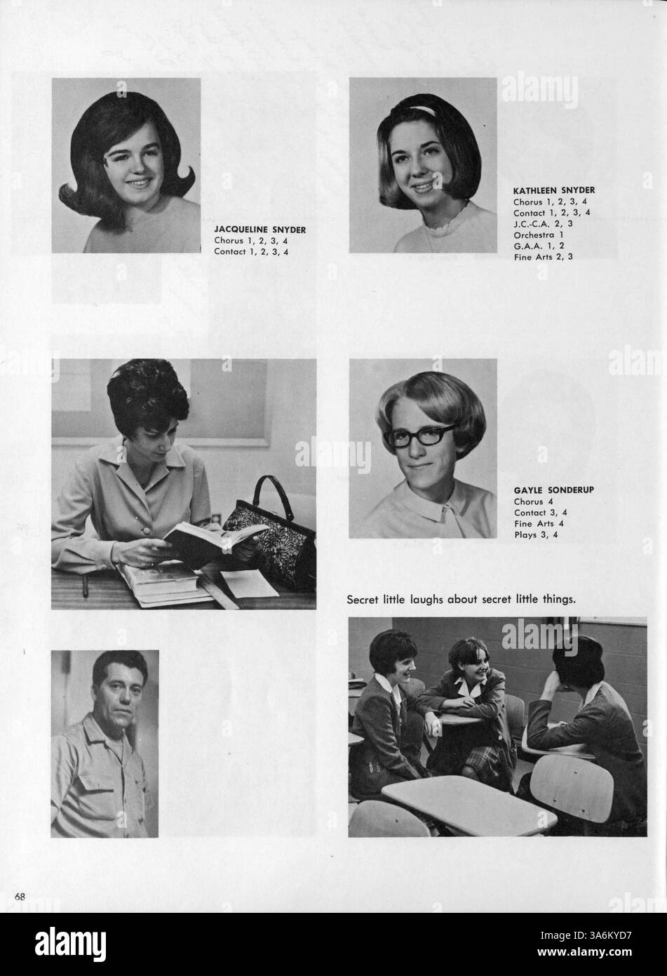 The 1966 Regina Yearbook chronicles the students, faculty, school clubs ...