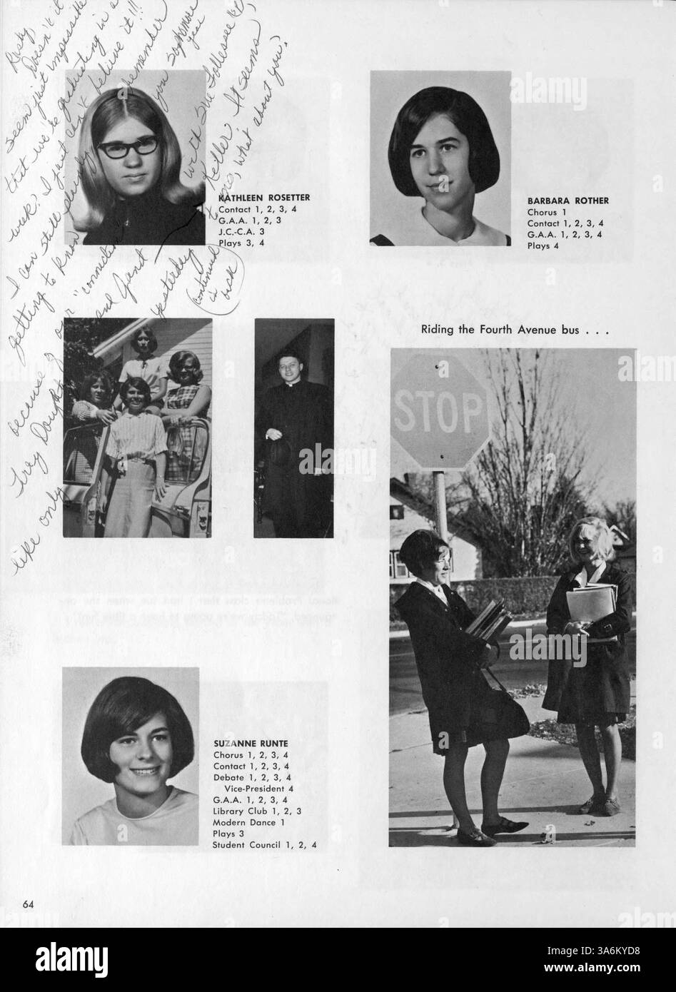 This high school annual from 1966 documents the students, teachers ...
