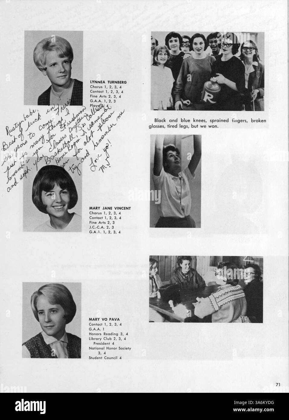 This 1966 Regina Yearbook highlights the students, teachers, athletic ...