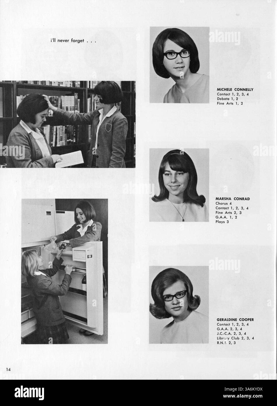 The Regina Yearbook 1966 captures key moments from the 1965-1966 school year, including ...